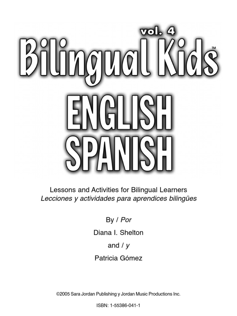 Lessons and Activities For Bilingual Learners Lecciones y Actividades ...