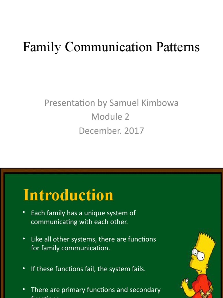 Family Communication Patterns | PDF | Communication | Gender Studies