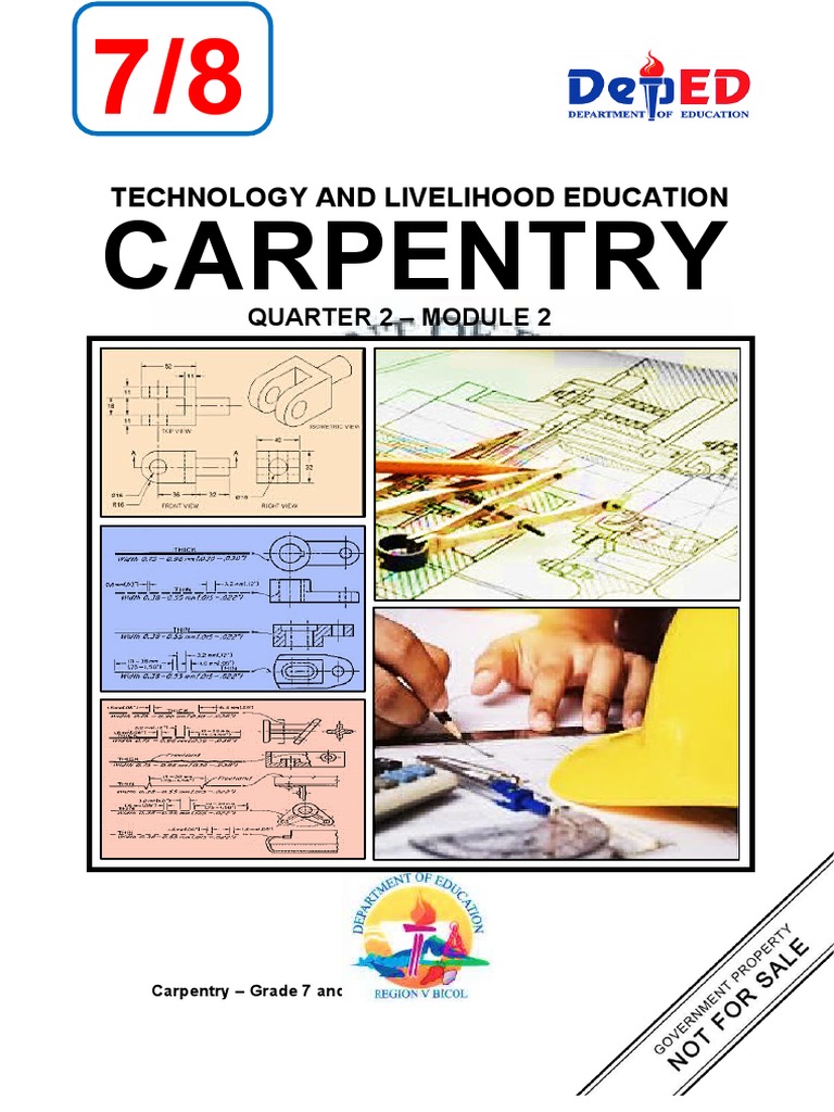 Carpentry 7&8 Quarter 2-Module 2 | PDF | Drawing | Rubric (Academic)