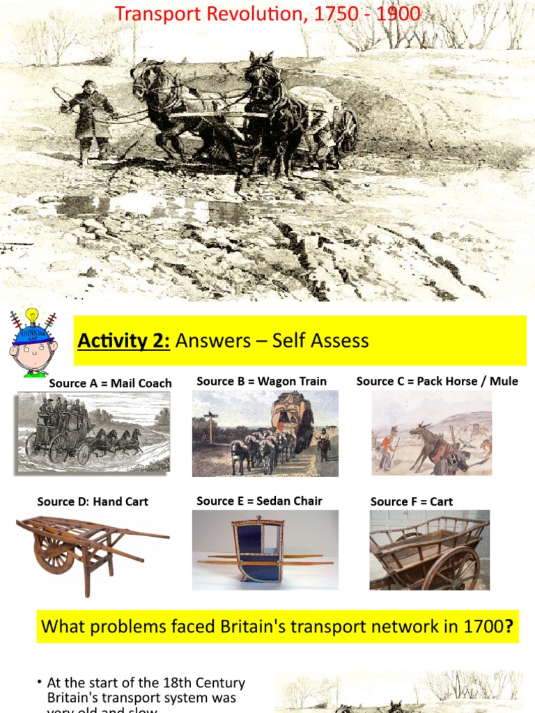 Transport Rev Intro Lesson 1 | PDF | Industrial Revolution | Economies