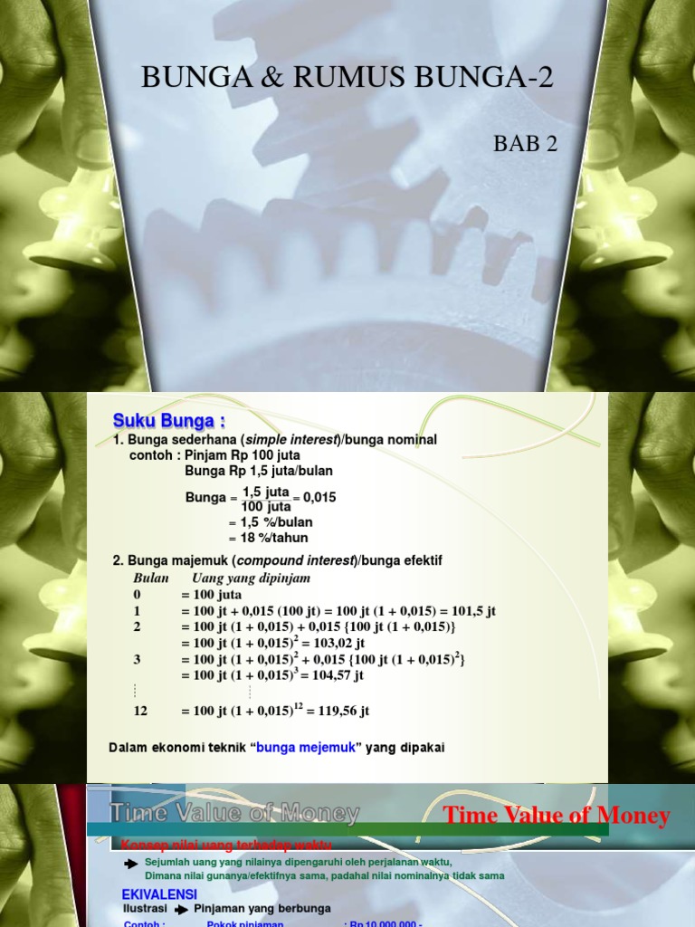 Panduan Bunga dan Investasi | PDF | Pengelolaan Keuangan & Uang