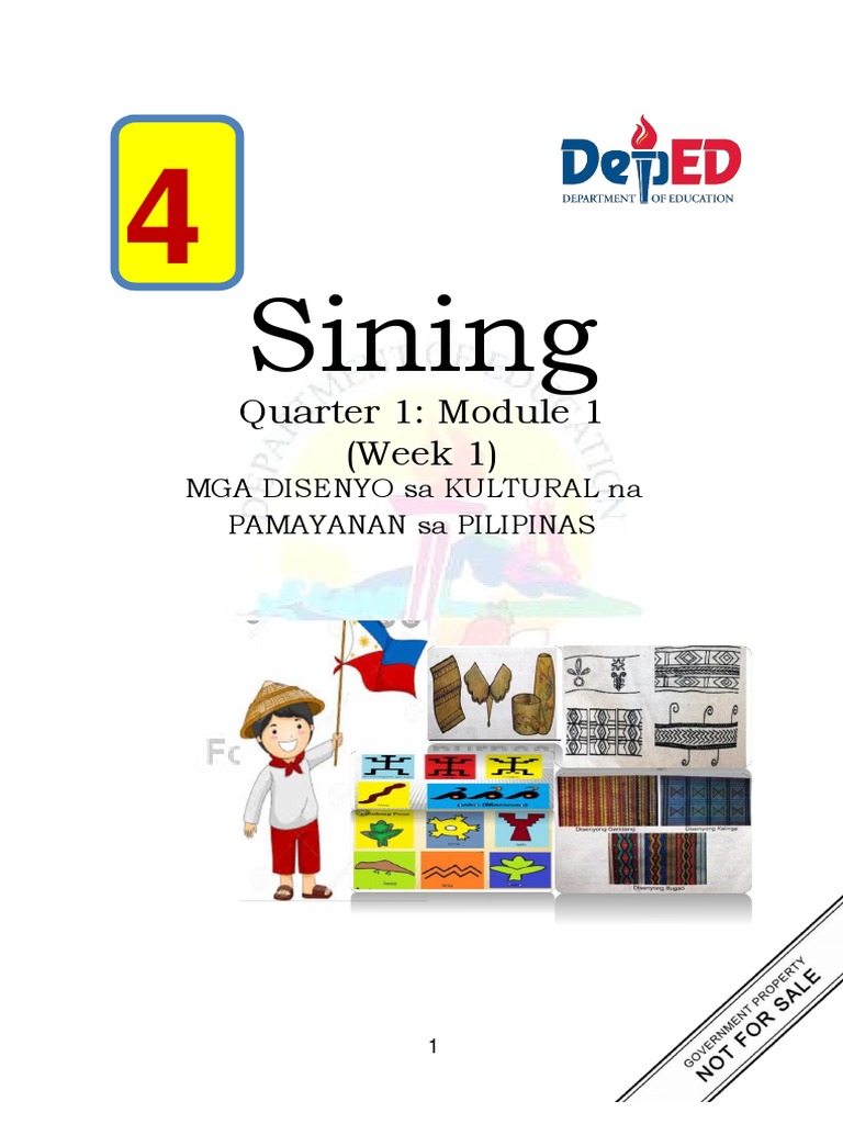 Arts 4 Q1 Module 1 | PDF