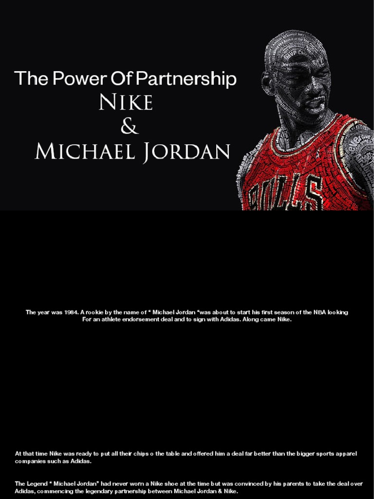 Michael Jordan's Landmark Nike Deal 1984 | PDF | Sports & Recreation ...
