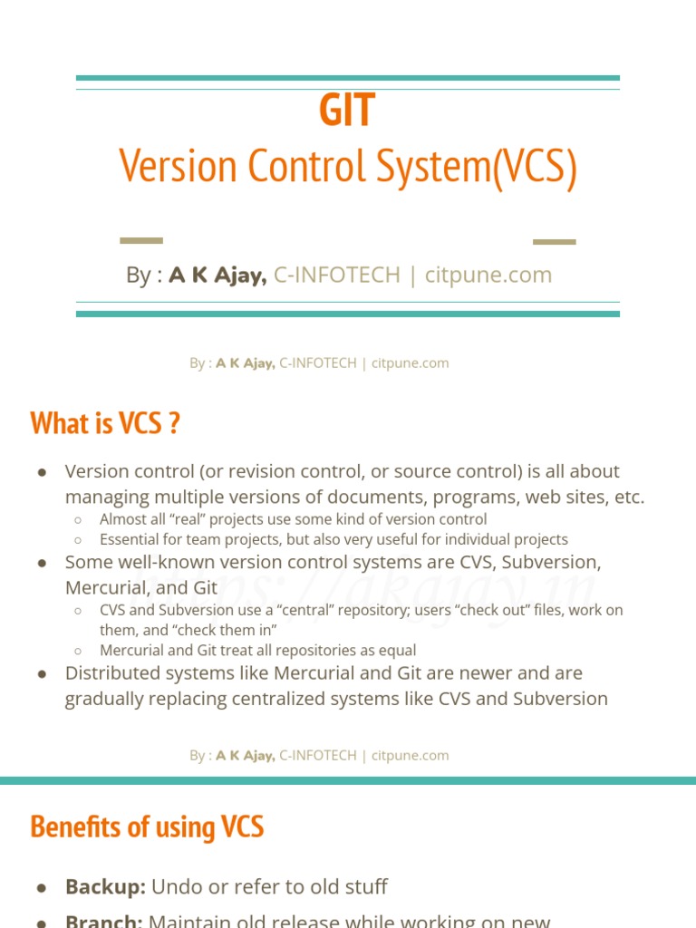 Git for Developers and Teams | PDF | Version Control | Computer Science