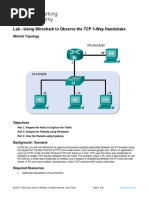 9.2.6 Lab - Using Wireshark To Observe The TCP 3-Way Handshake | PDF | Transmission Control ...