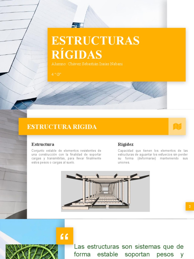 Estructuras Rigidas | PDF | Fuerza | Columna