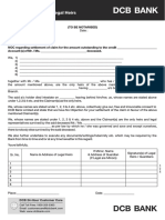 Axis Bank Signature Verification Form | PDF | Finance & Money Management