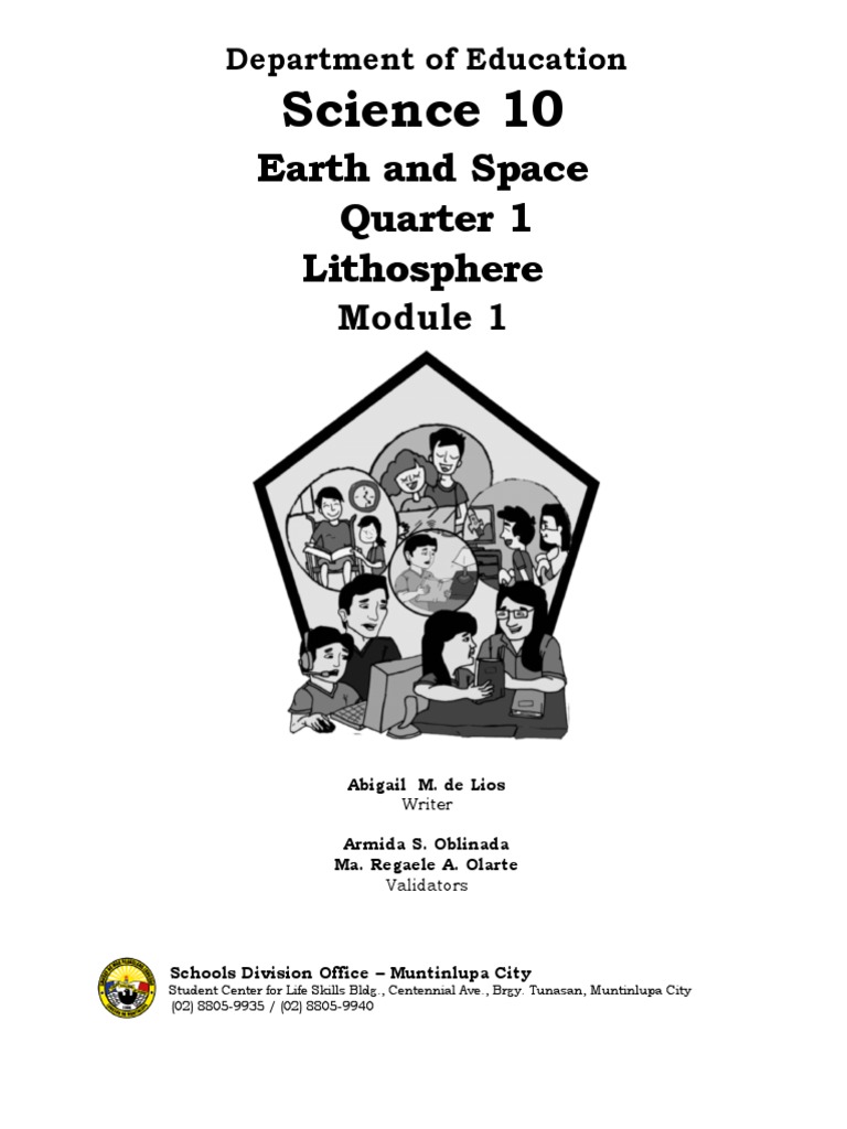 Science 10 Q1 Module 1 | PDF | Plate Tectonics | Earth Science 10 Q1 Module 1 | PDF | Plate Tectonics | Earth