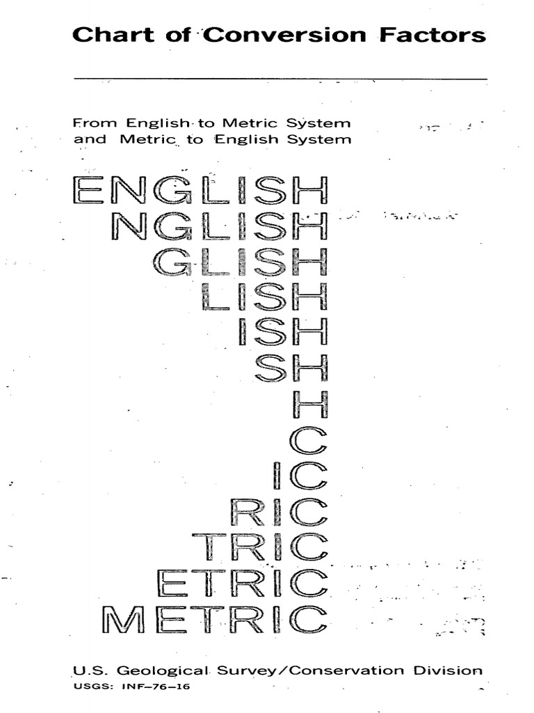 Unit Conversion Table | PDF | Gallon | Kilogram