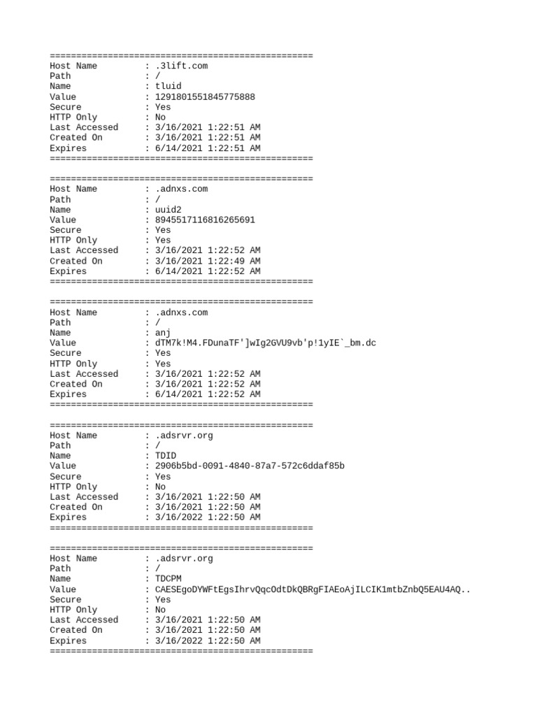 George Cookies | Download Free PDF | World Wide Web | Internet & Web