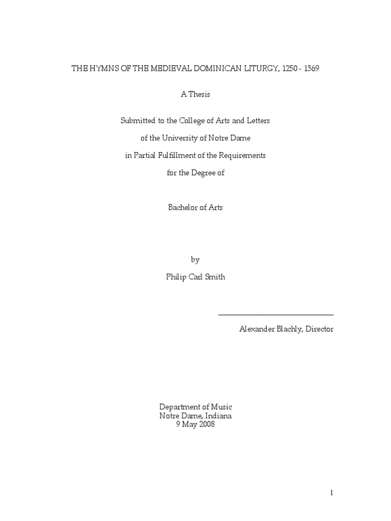 Medieval Dominican Hymns | PDF | Metre (Poetry) | Dominican Order