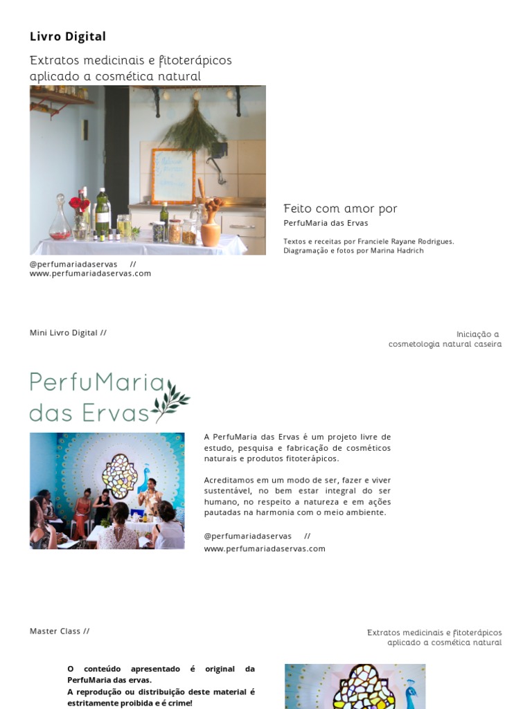 Master Class - Extratos | PDF | Alecrim