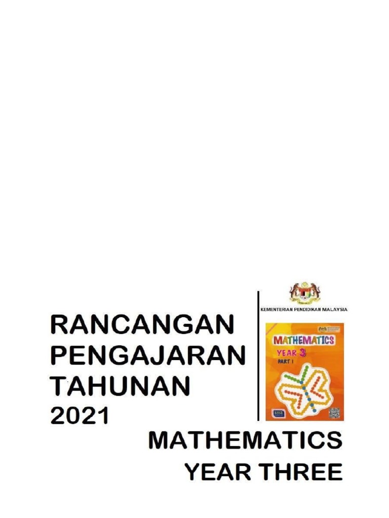 RPT Mathematics Year 3 (DLP) | PDF | Percentage | Elementary Mathematics