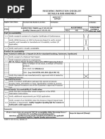 Material Receiving Inspection Report | PDF