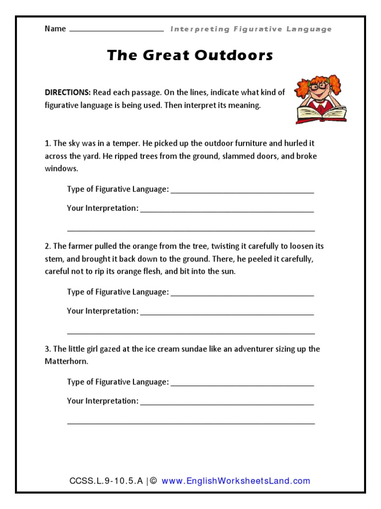 Analyzing Figurative Language Passages | PDF | Language Arts & Discipline