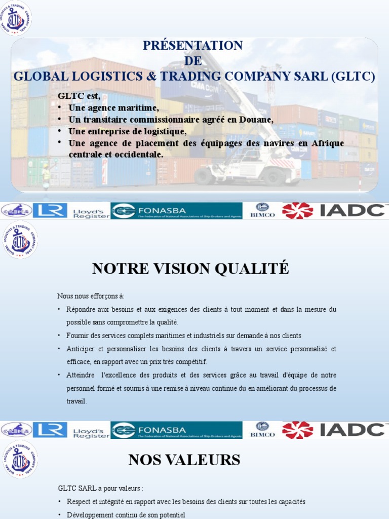 French Presentation | PDF | Business | Transport