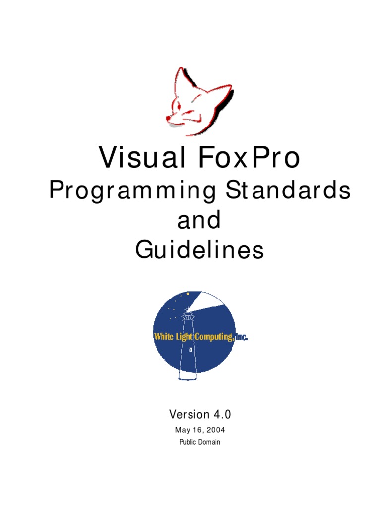 Visual Foxpro Parameter Computer Programming Subroutine 