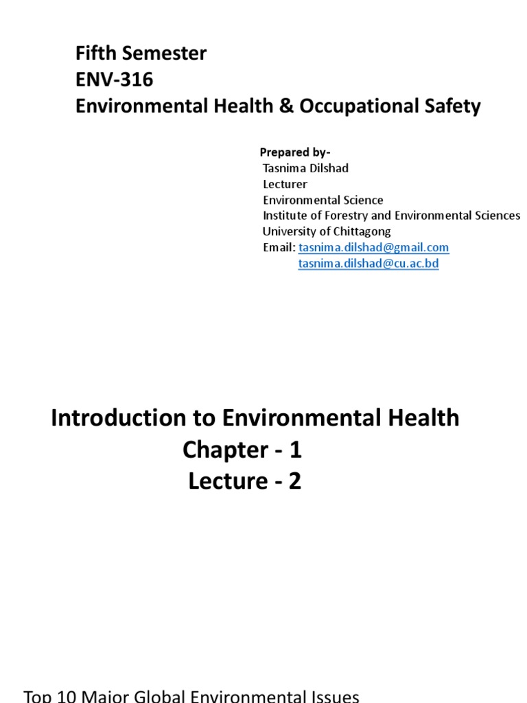 Presentation - Chapter1 - Lecture2 - 2022 | PDF | Public Health | Epidemiology