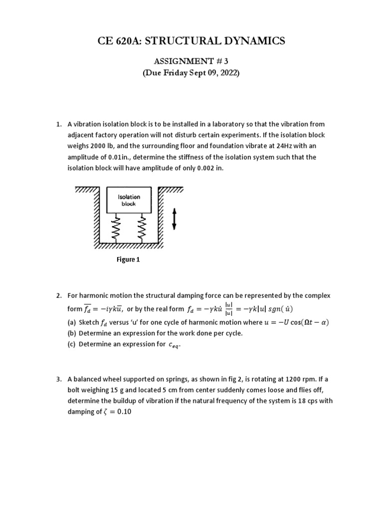 Assignment 3 Pdf Oscillation Nature