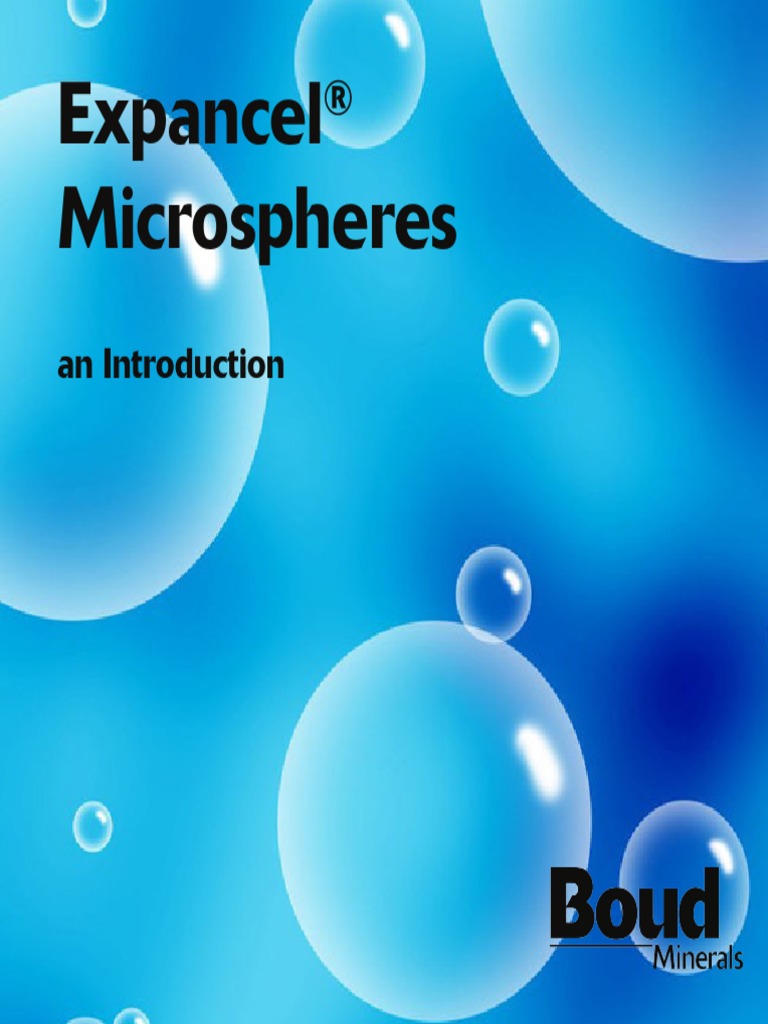 Expancel Microspheres Boud | PDF | Gases | Chemistry