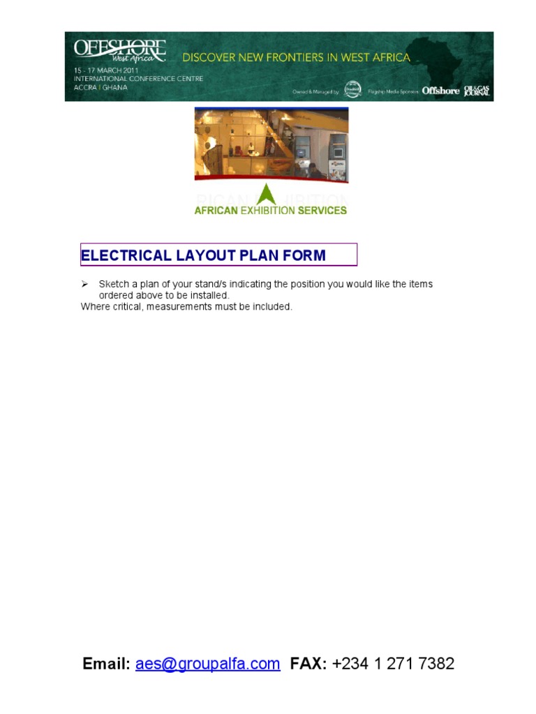 Electrical Layout Plan Submission Form | PDF