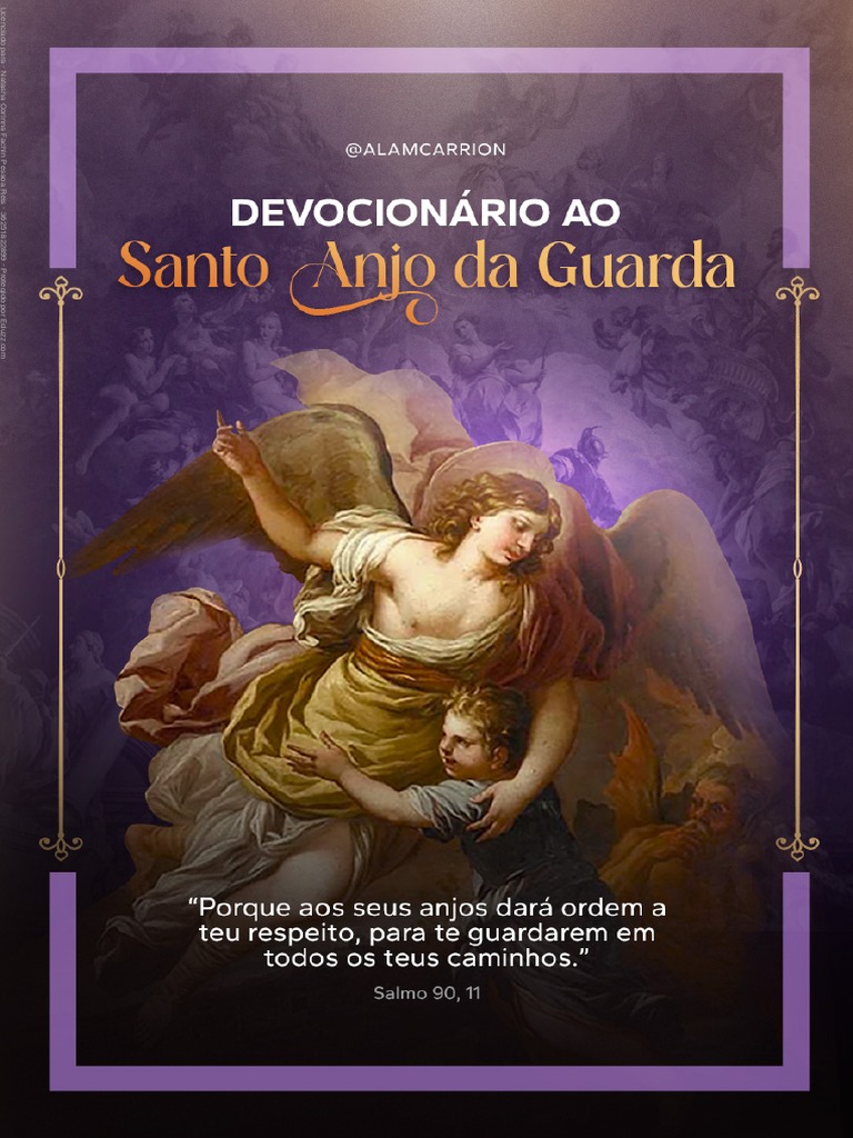 Devocionário do Santo Anjo da Guarda | PDF | Anjo | Oração
