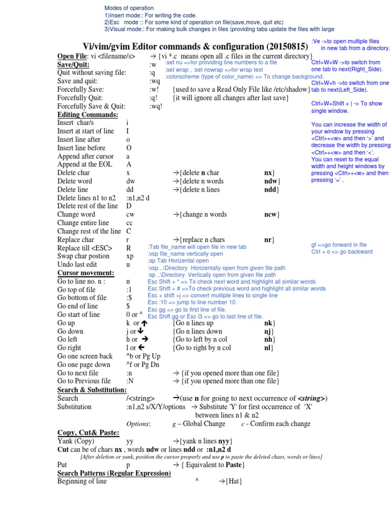 VI Help | Descargar gratis PDF | Computer File | Computer Engineering