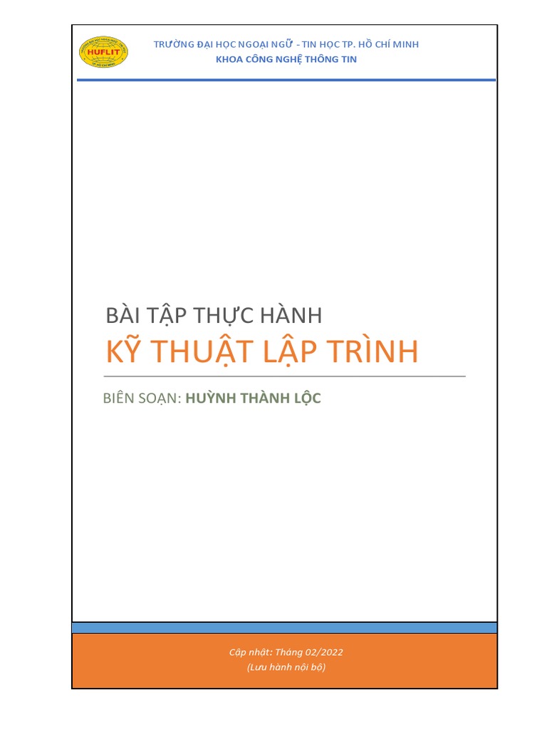 BT TH C Hành KTLT 2021 (1) - 6 | PDF