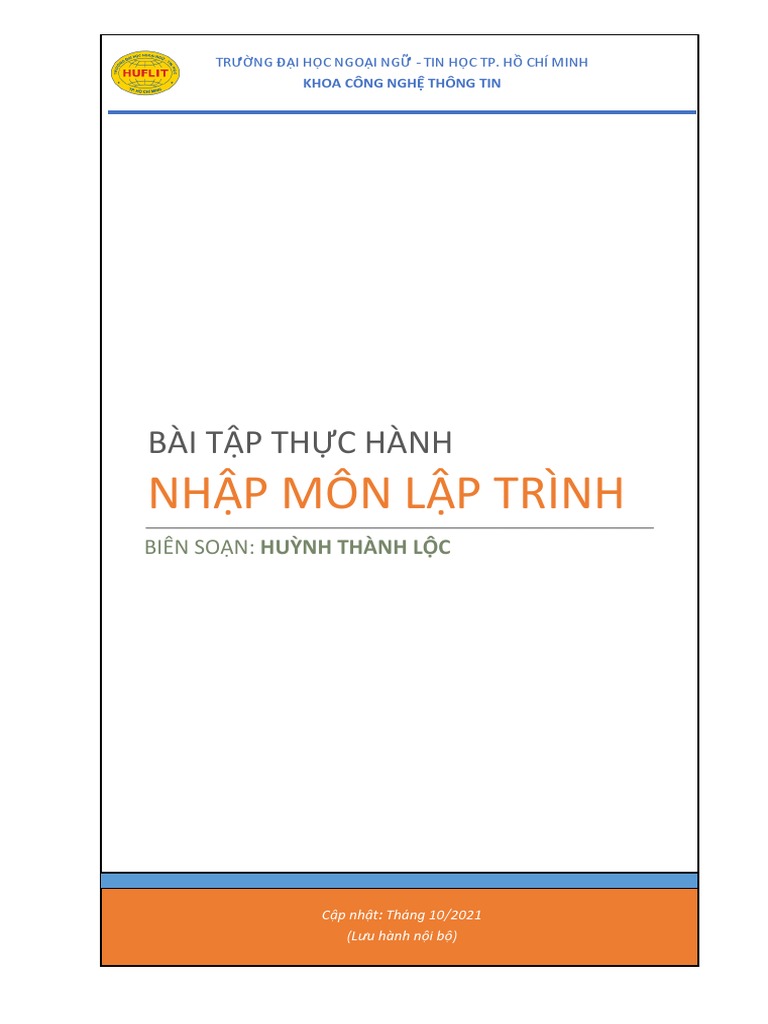 BT TH C Hành NMLT - 3 | PDF