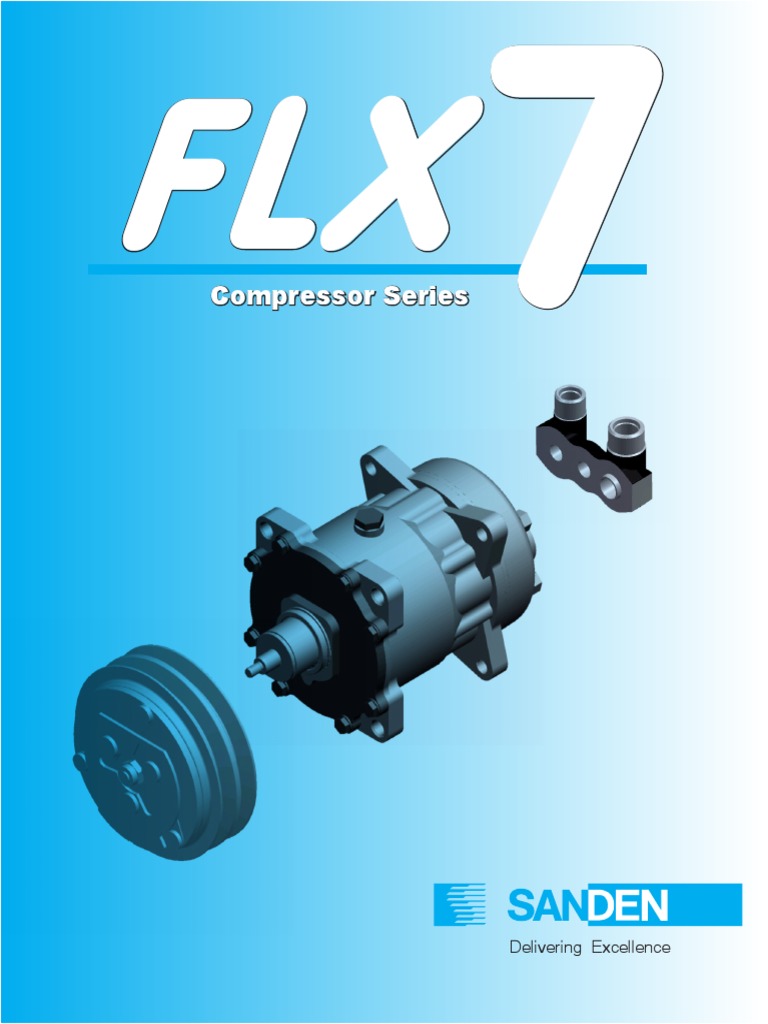 FLX - SANDEN | PDF | Belt (Mechanical) | Clutch
