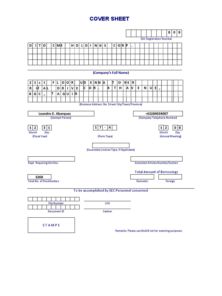 2021 DCME Annual Report SEC Form 17-A | PDF | Analytics | Online Shopping
