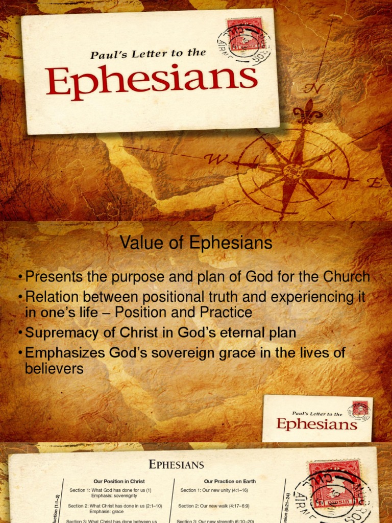 Ephesians 1 vv3 14 v6 | PDF | Grace In Christianity | Salvation