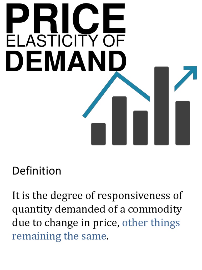 Price Elasticity of Demand | PDF | Price Elasticity Of Demand ...