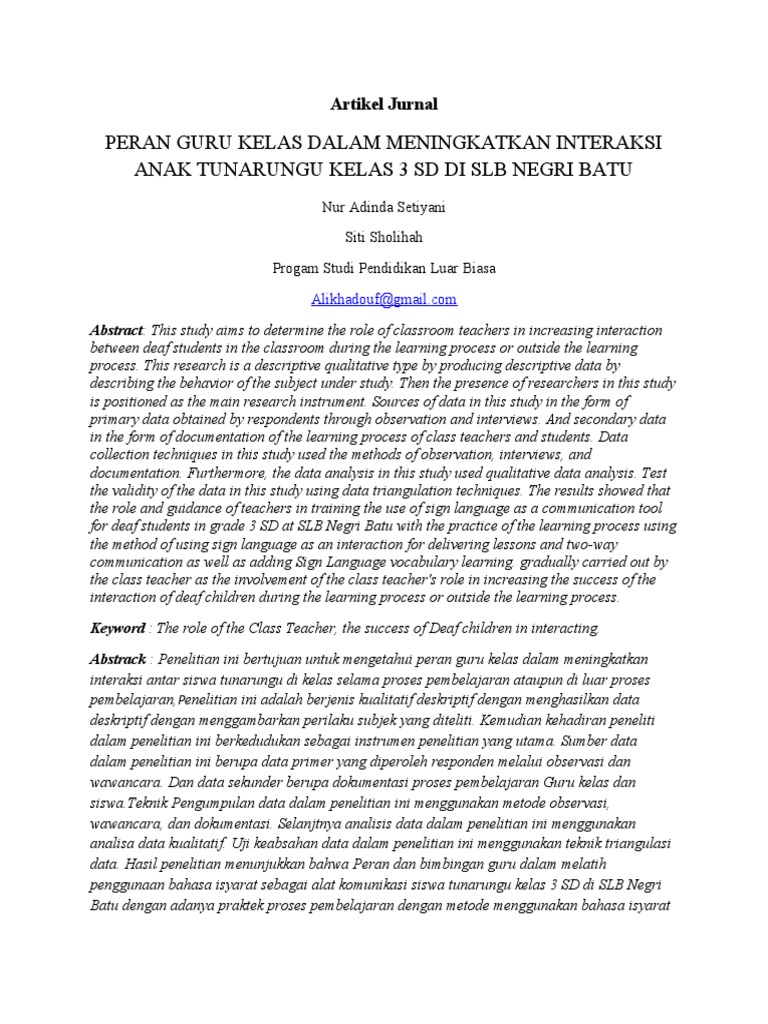 Artikel Jurnal | PDF | Cognitive Science | Cognition