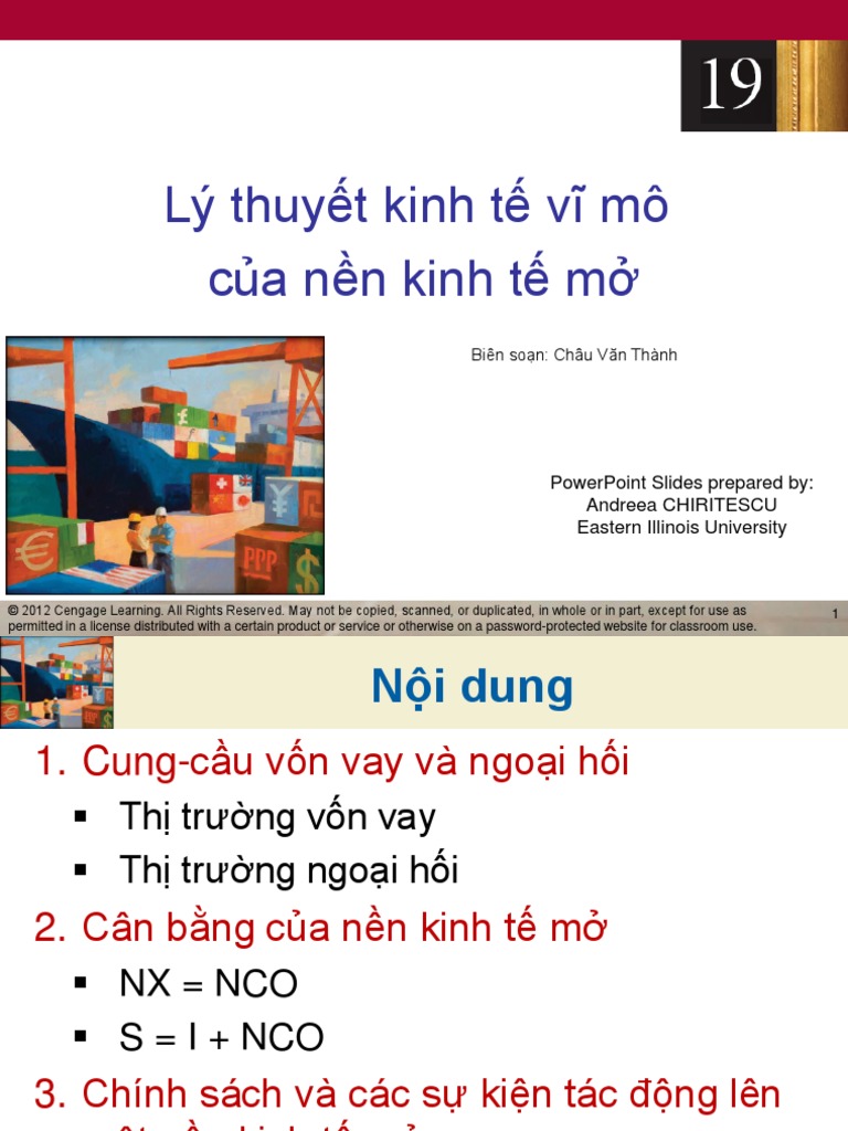 Ch19 - Mô Hình Nền Kinh Tế Mở | PDF