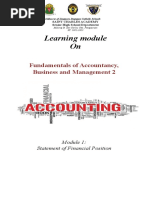 FABM-1 - Module 2 - Principles and Concepts | PDF | Going Concern ...