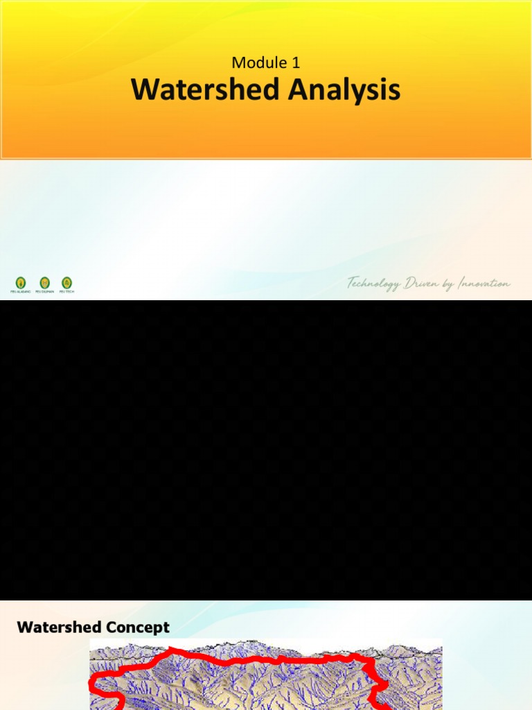 M1 Watershed Analysis | PDF | Drainage Basin | Geomorphology
