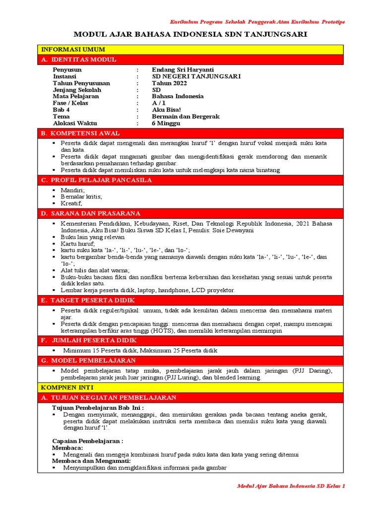 Modul Ajar BAB 4 | PDF | Karier & Perkembangan | Kajian Bahasa Asing