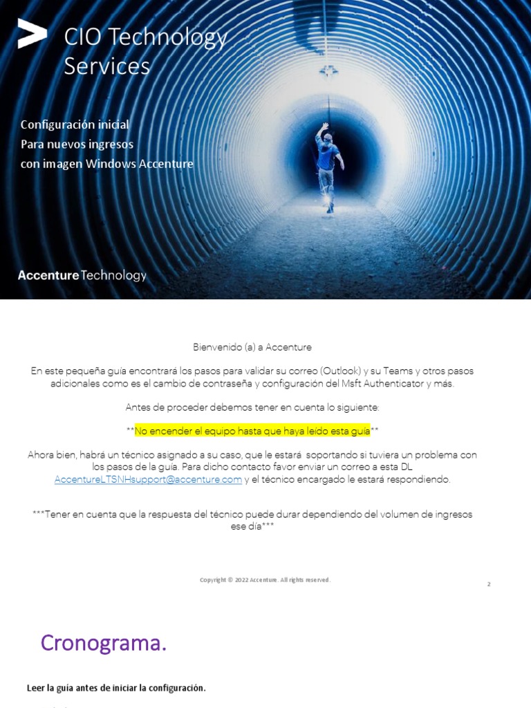 Guía Windows Accenture | PDF | Contraseña | Microsoft