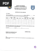 Crew's Effects Declaration Form | PDF