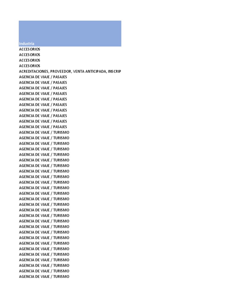 Argentina Business Data Base 2022 2023 Verified Free Sample | PDF