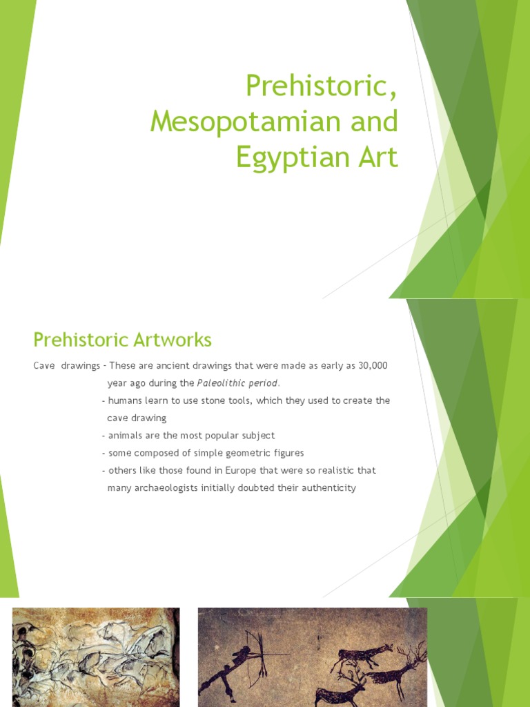 Prehistoric and Ancient Art Overview | PDF | Mesopotamia | Egyptian ...