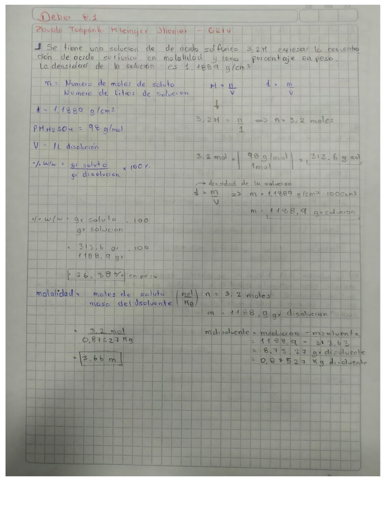 Zavala Toapanta Kleinger Jhonier Deber 8.1 | PDF