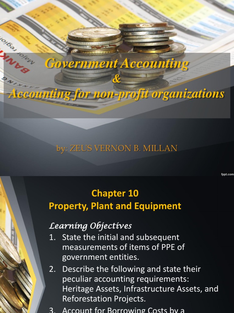 Accounting for Government Property, Plant, and Equipment | PDF ...