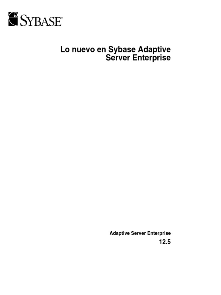 Enterprise Adaptive Server Enterprise | PDF | Bases de datos | Red mundial