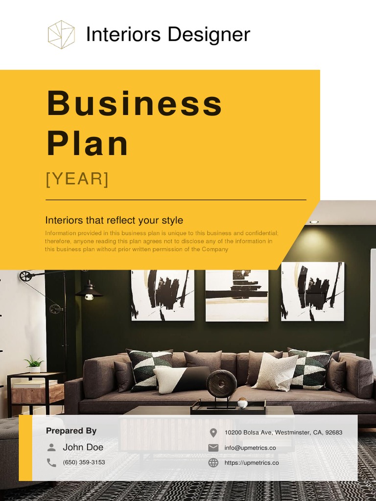 interior-design-business-plan-example | PDF | Market Analysis ...