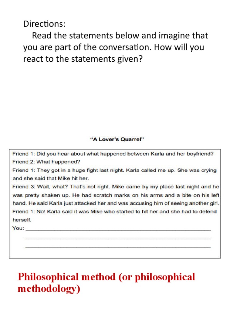 Intro Week 2 Opinion Truth | PDF | Truth | Philosophical Methodology