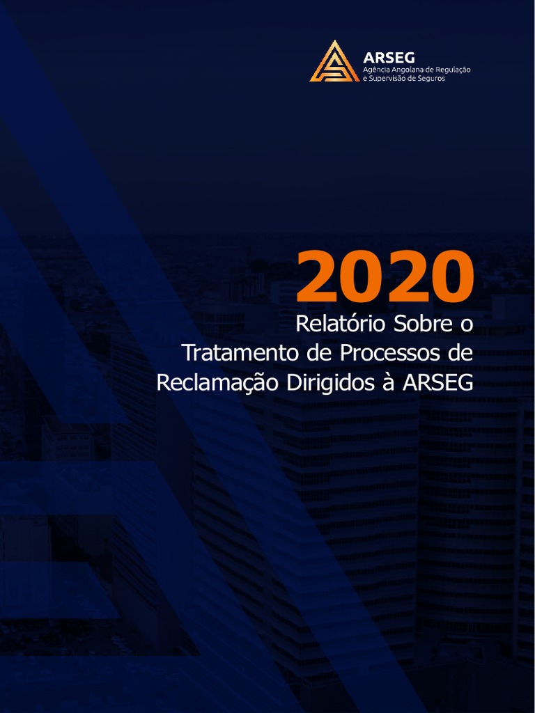 Relatório de Reclamações ARSEG 2020 | PDF | Seguro | Direito Comercial