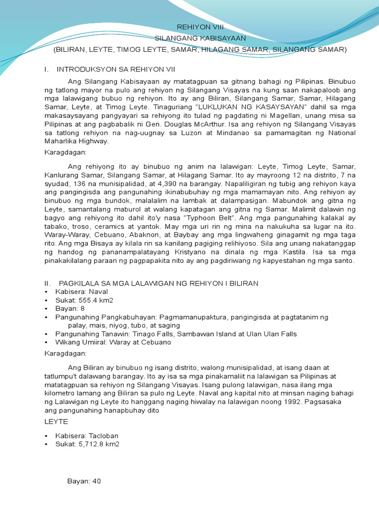 REHIYON VIII Final | PDF