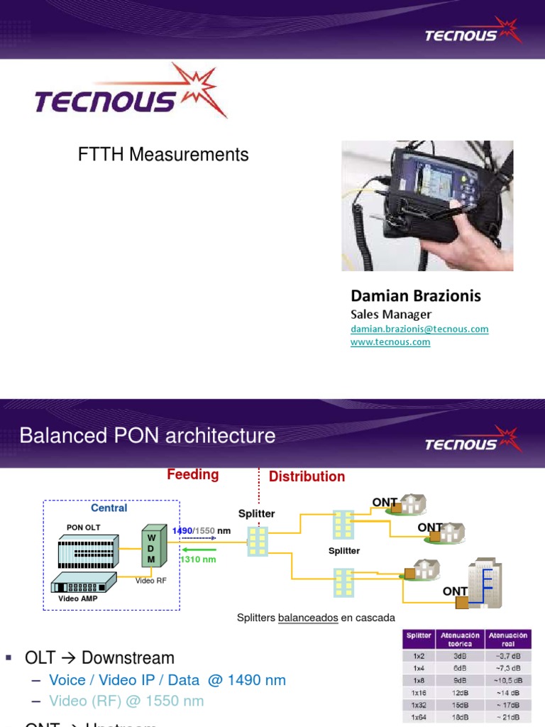 VIAVI FTTH Measurements 2020nov | PDF | Electrical Engineering | Digital Technology